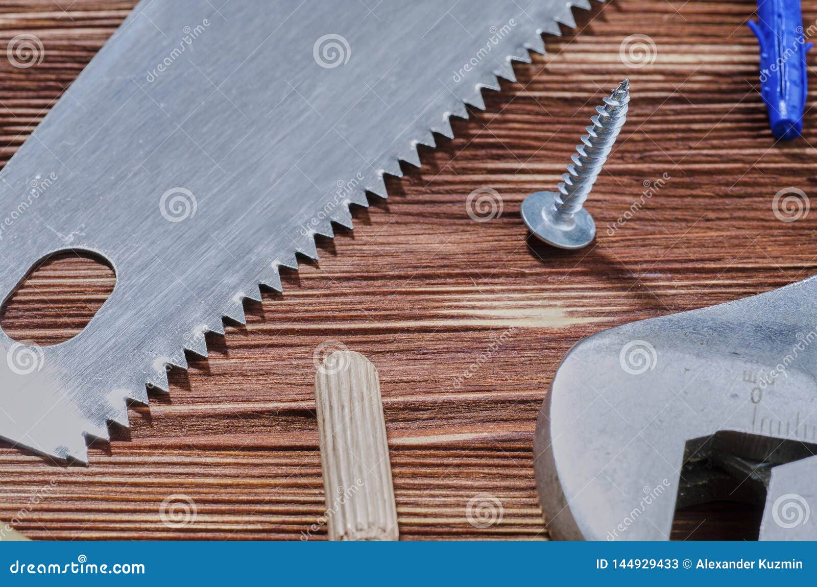 A Set of Working Tools for Doing Household Chores Stock Image - Image ...