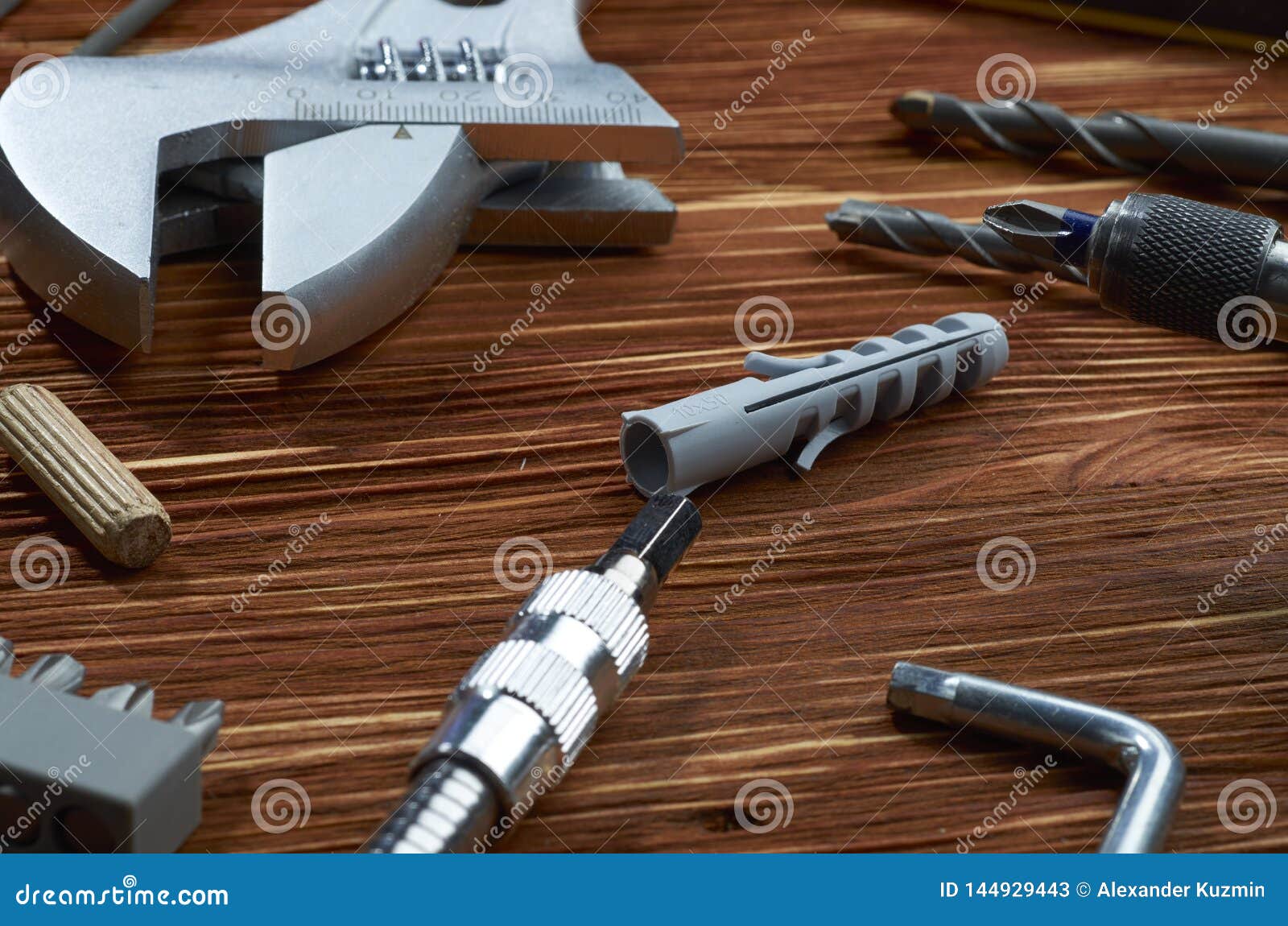 A Set of Working Tools for Doing Household Chores Stock Image - Image ...