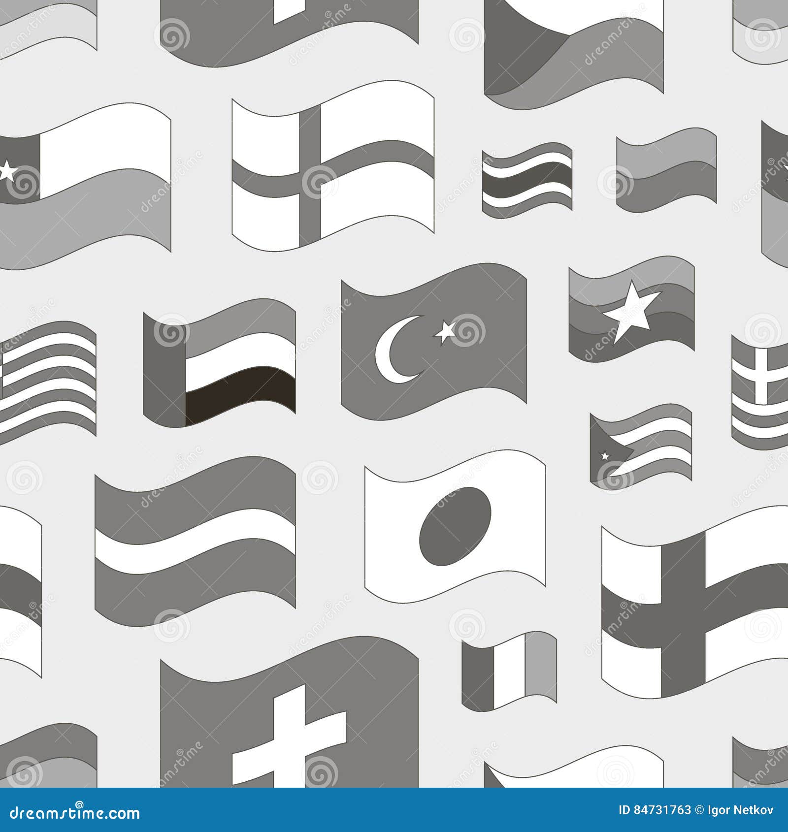 Flags Pattern Background. Royalty-Free Stock Image | CartoonDealer.com ...