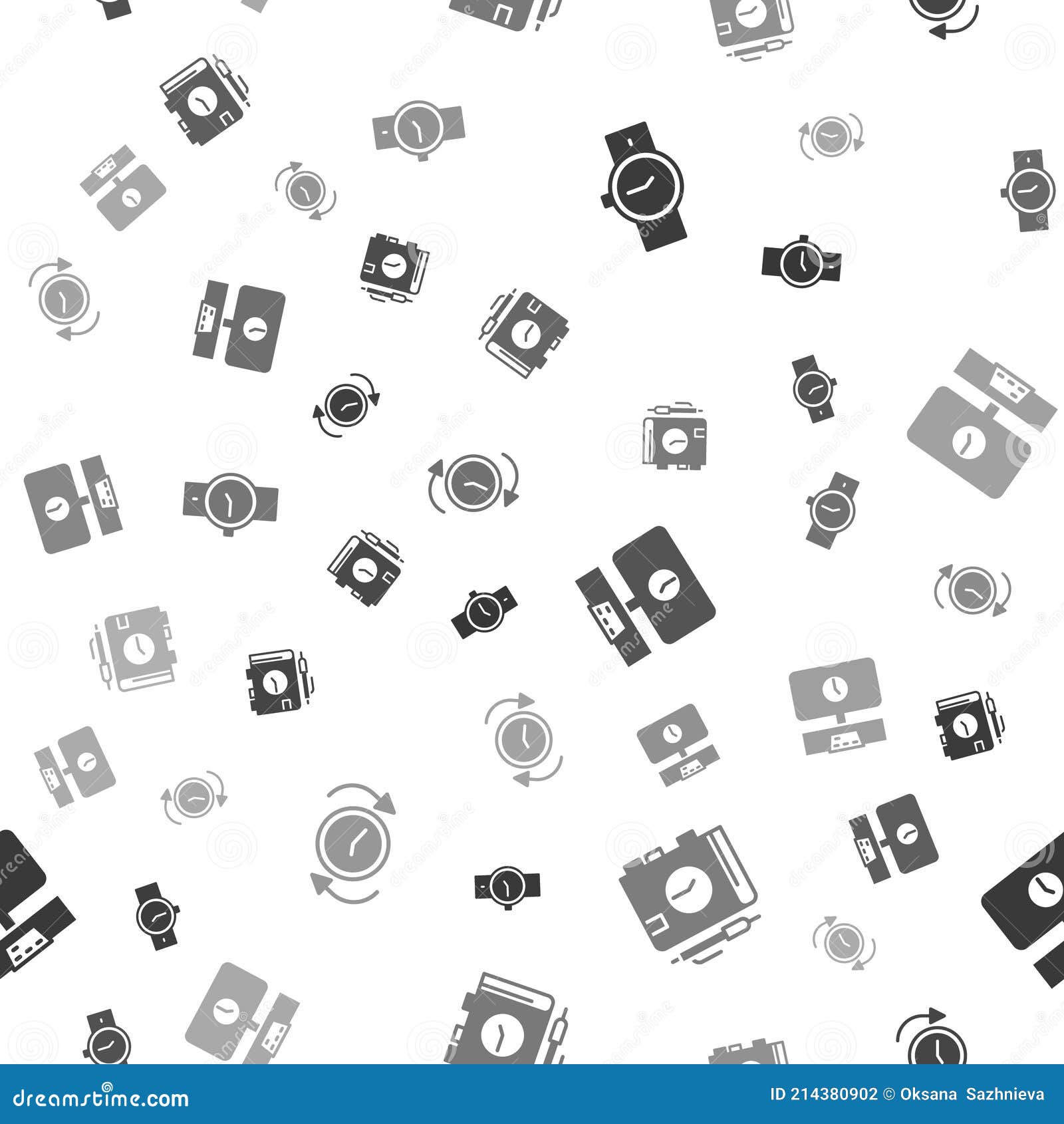 Set Wrist Watch, daily Paper Notepad, Smart Tv Time and Clock with ...