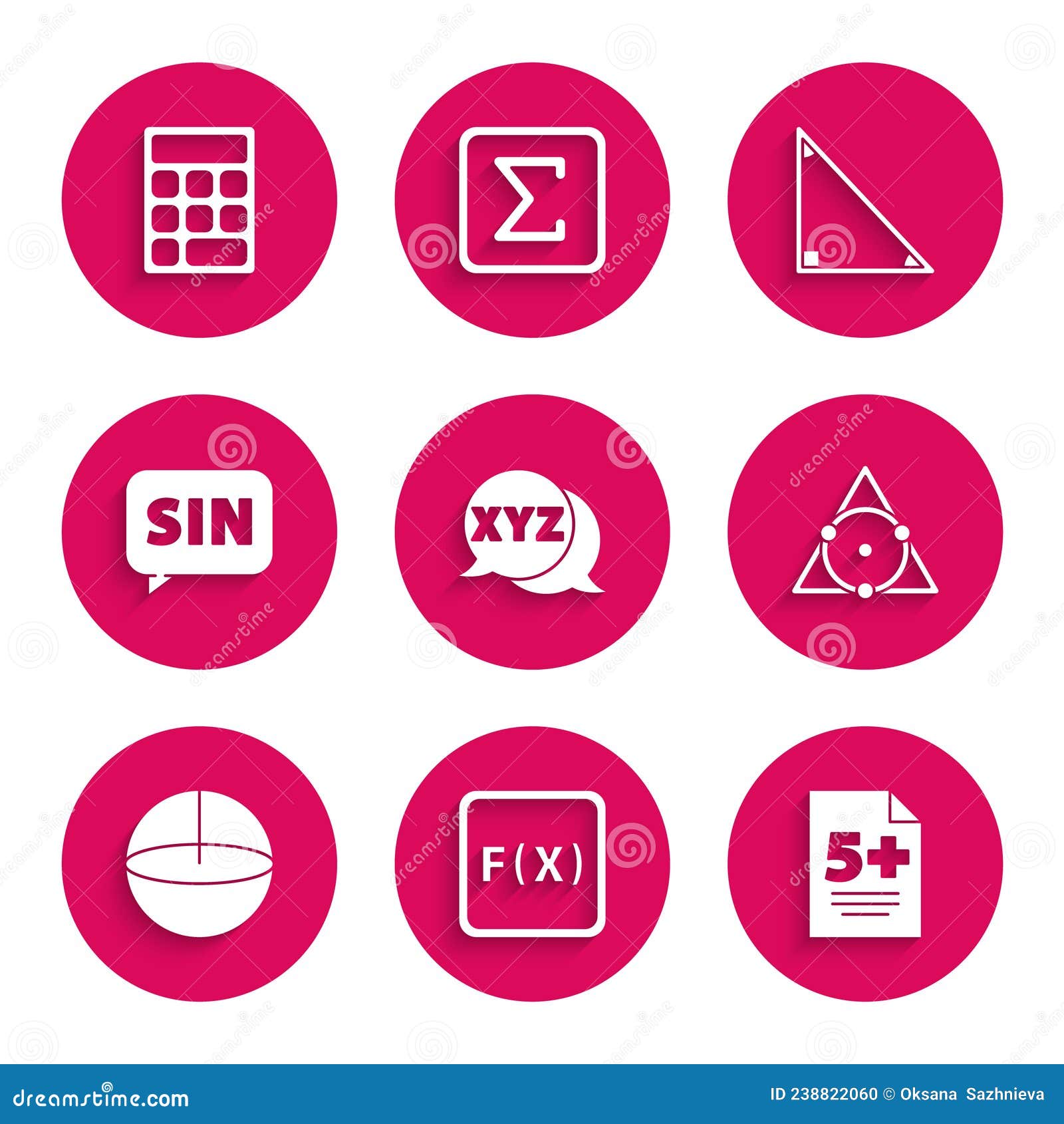 Set Xyz Coordinate System Function Mathematical Symbol Test Exam
