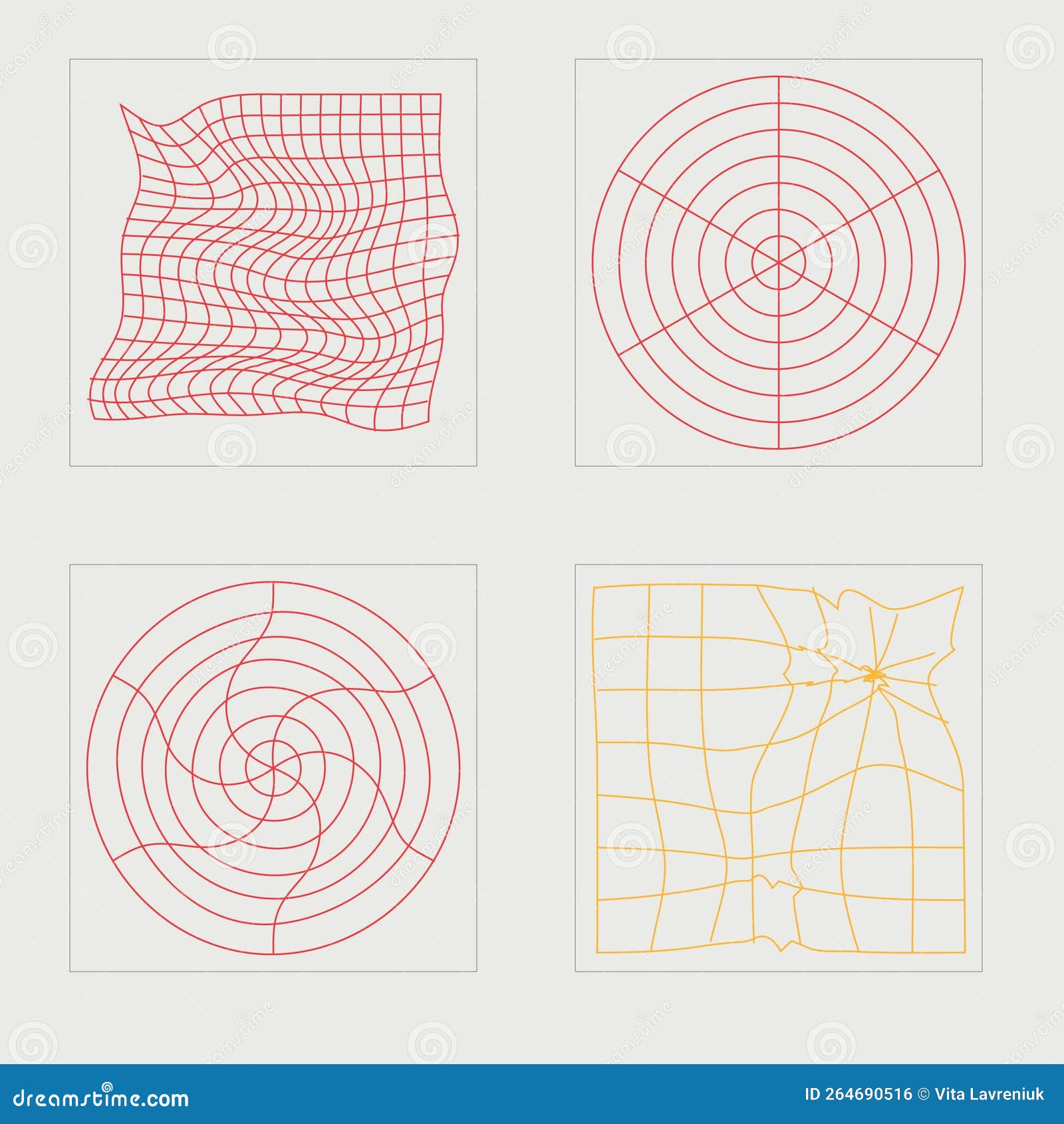 Set of Y2K Style Vectors of Objects. Large Set of Retro Objects for ...