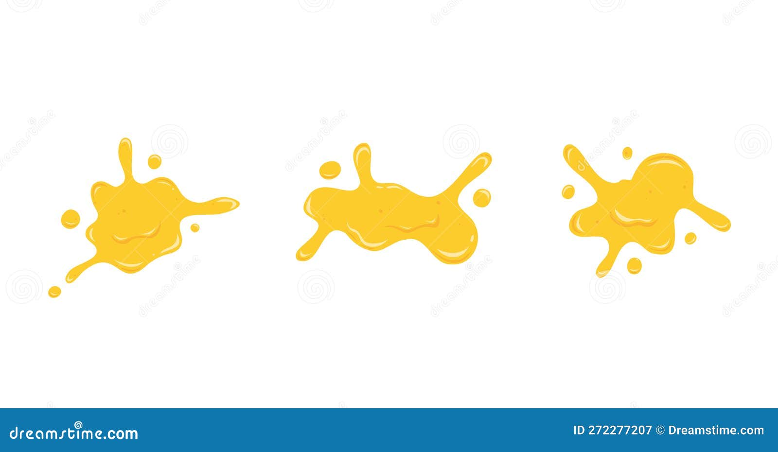 Set Yellow Cheese Liquid Splatter Splash Illustration Element ...