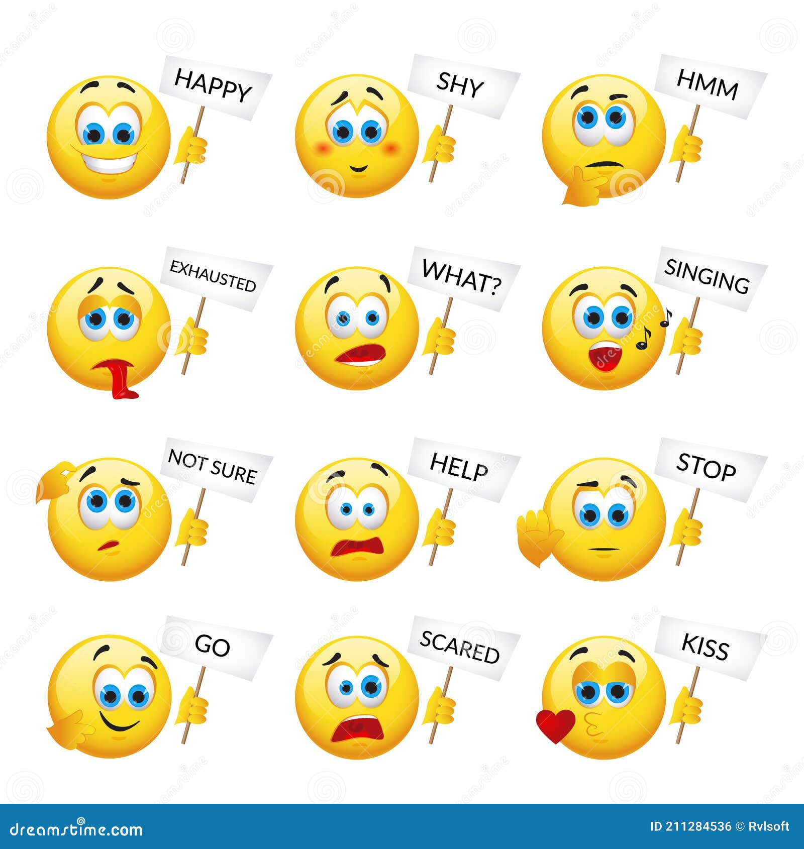 Realistic Style Vector Illustration With Contact Lenses On Transparent ...