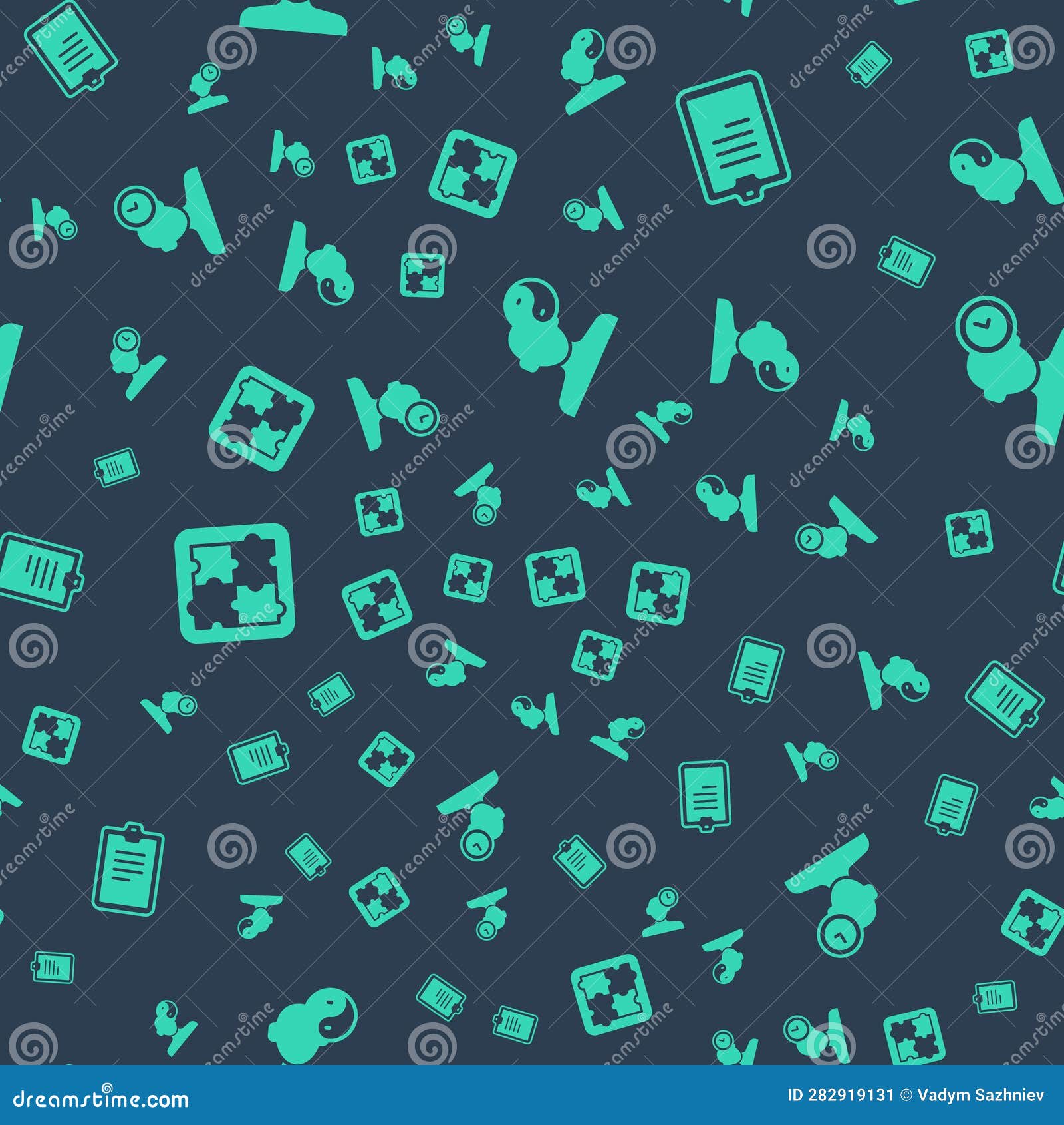 Set Yin Yang Symbol, Psychological Test, Solution Problem Psychology ...