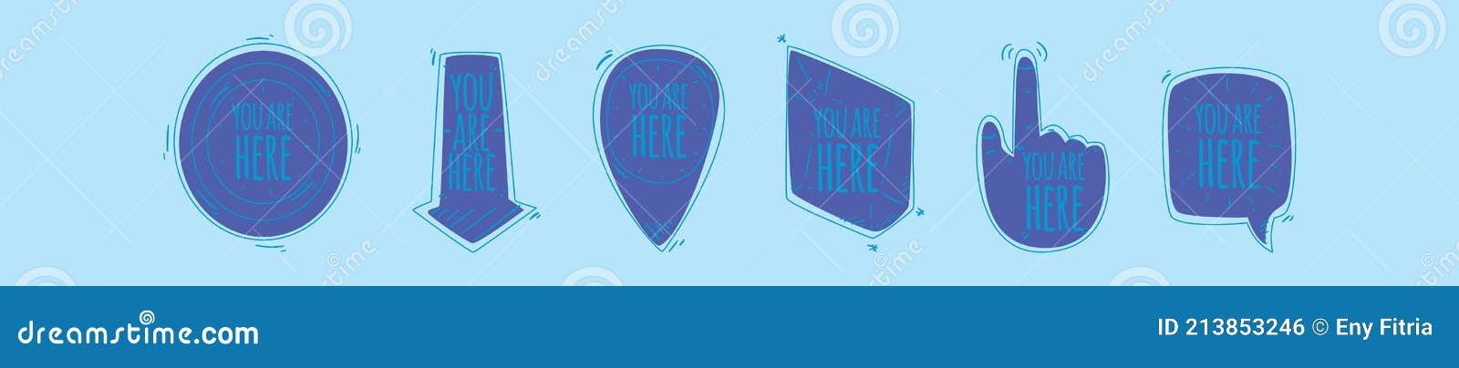 Why Are We Here - Cartoon Illustration On Green Chalkboard. Royalty ...