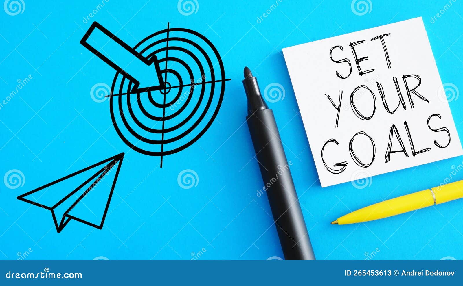 Set Your Goals is Shown Using the Text Stock Image - Image of ... Set Your Goals is Shown Using the Text Stock Image - Image of ...
