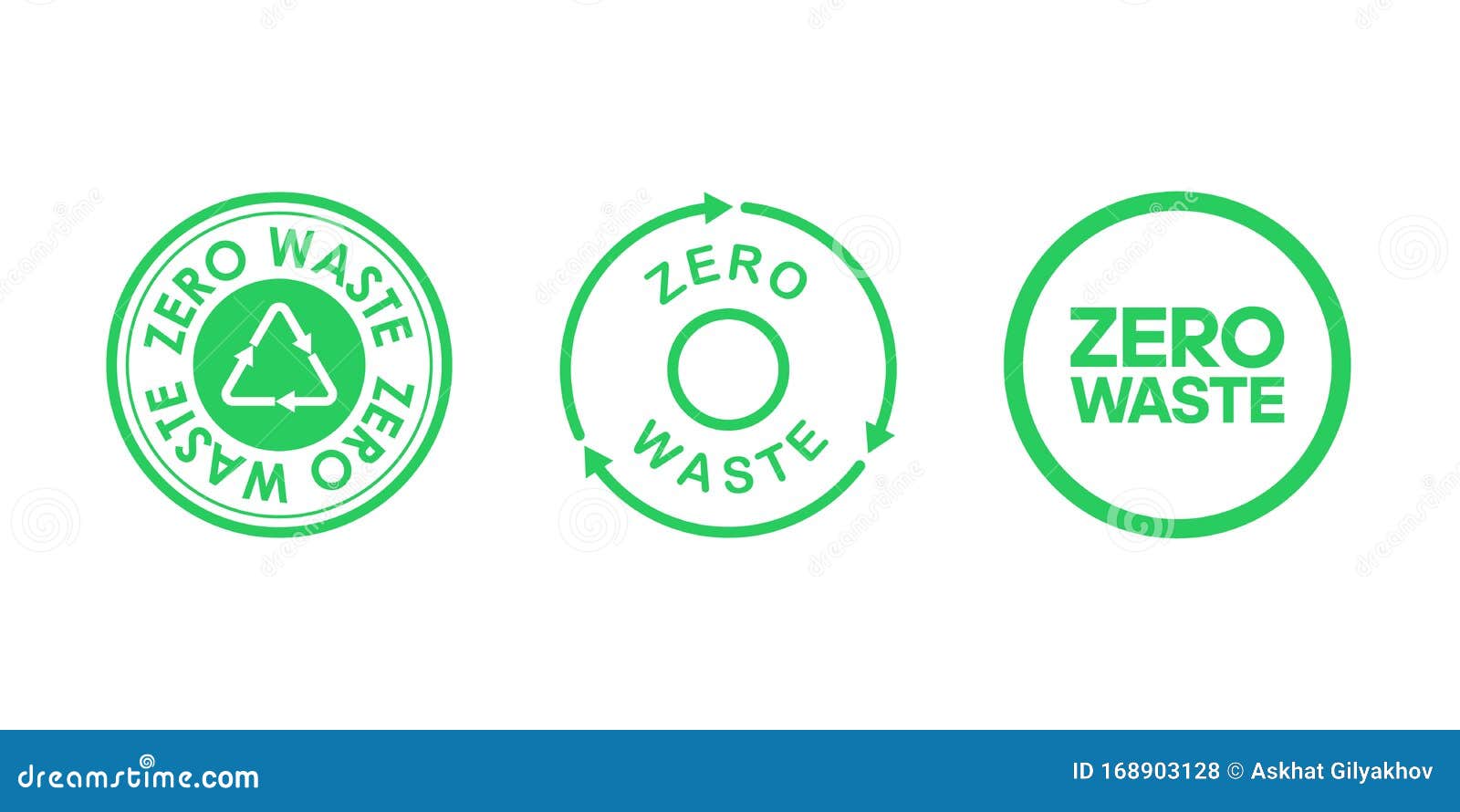 Waste Of The Circle / Exclusive Logo Vector Illustration ...