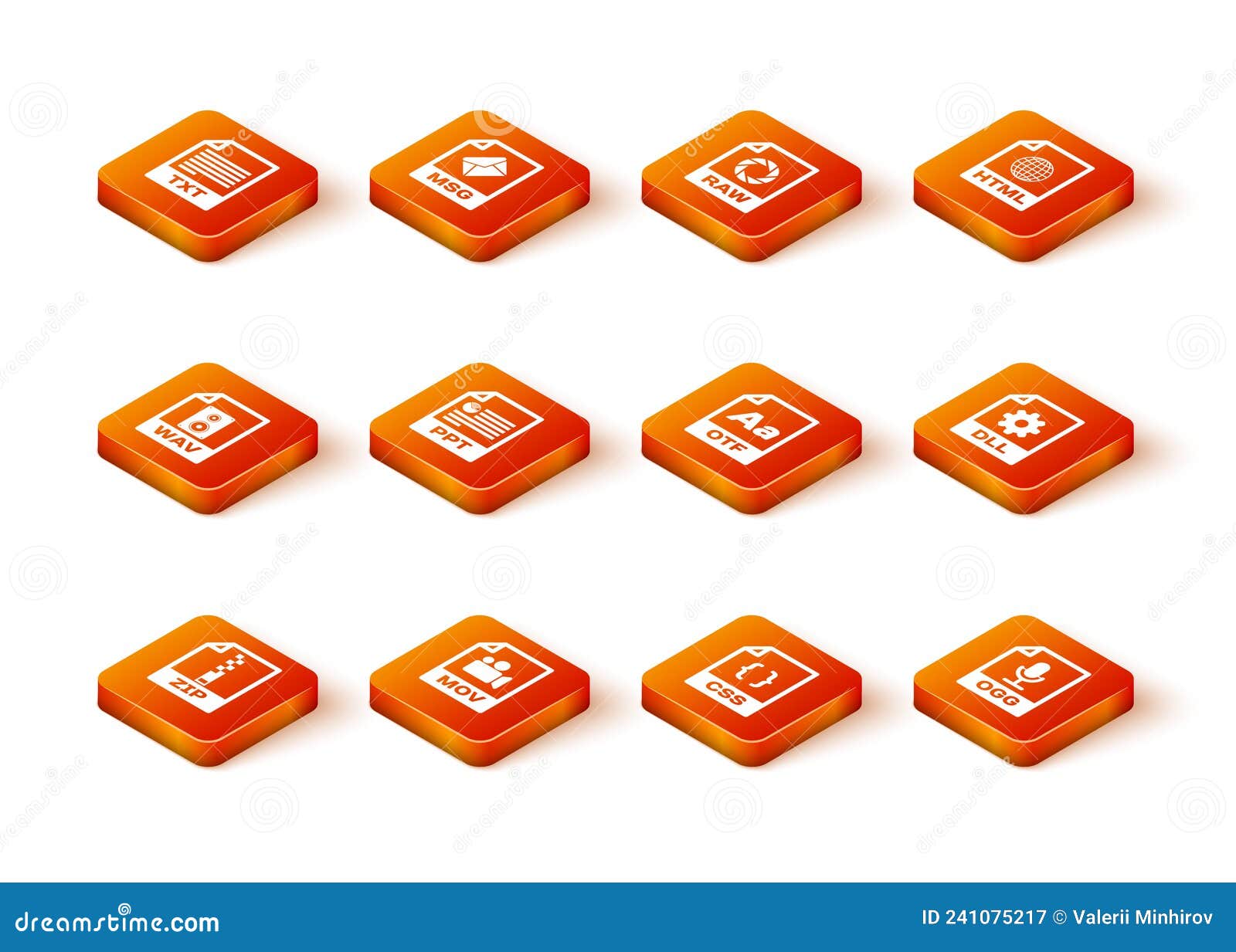 Set ZIP File Document, MOV, WAV, PPT, CSS and OTF Icon. Vector Stock ... Set ZIP File Document, MOV, WAV, PPT, CSS and OTF Icon. Vector Stock ...