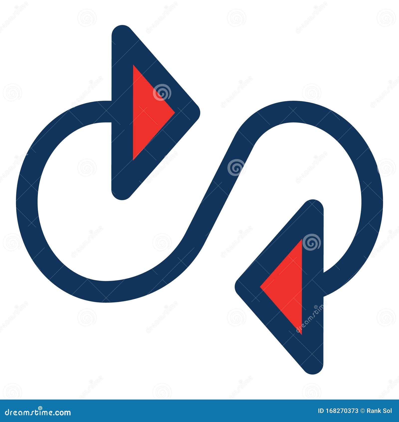 Seta, Ícone Vetor Isolado Duplo Que Pode Ser Facilmente Modificado Ou ...