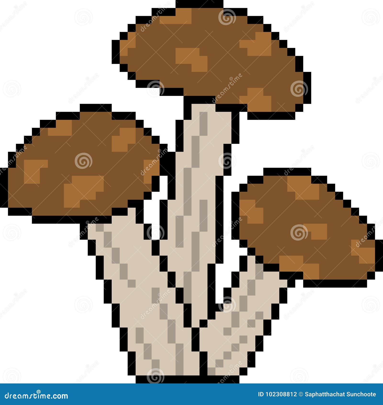 Seta Del Arte Del Pixel Del Vector Ilustración del Vector - Ilustración ...