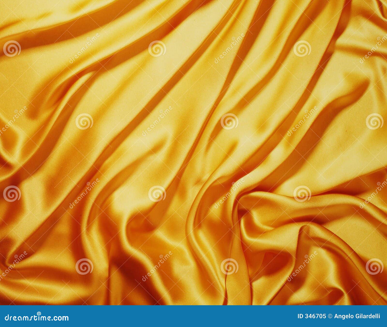 Seta gialla immagine stock. Immagine di tessuto, colore - 346705