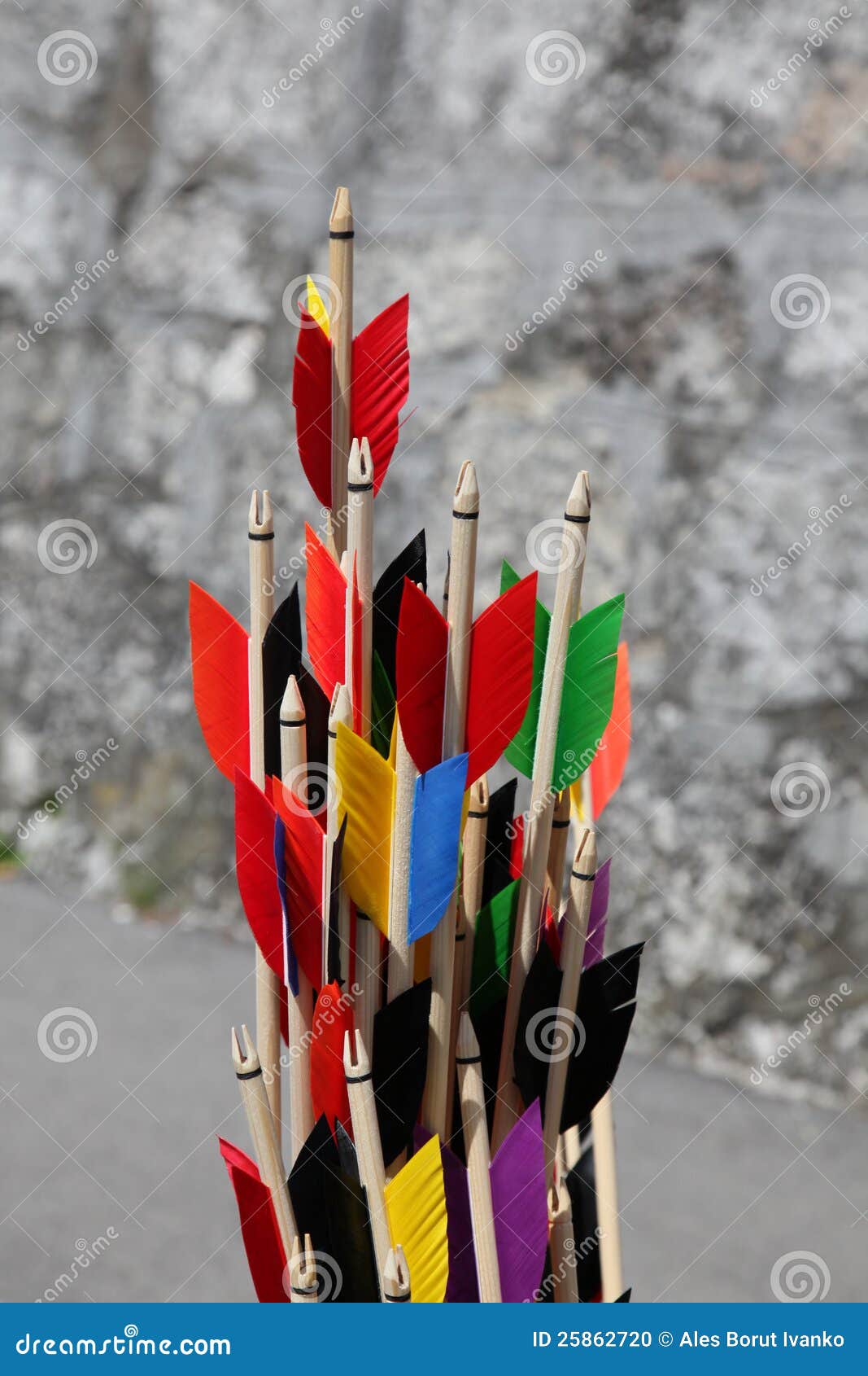 Setas coloridas foto de stock. Imagem de velho, diferente - 25862720