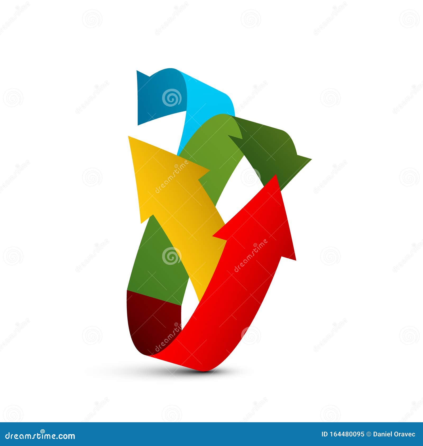 Setas Conjunto De Seta Colorida De Vetor Isolado Ilustração do Vetor ...