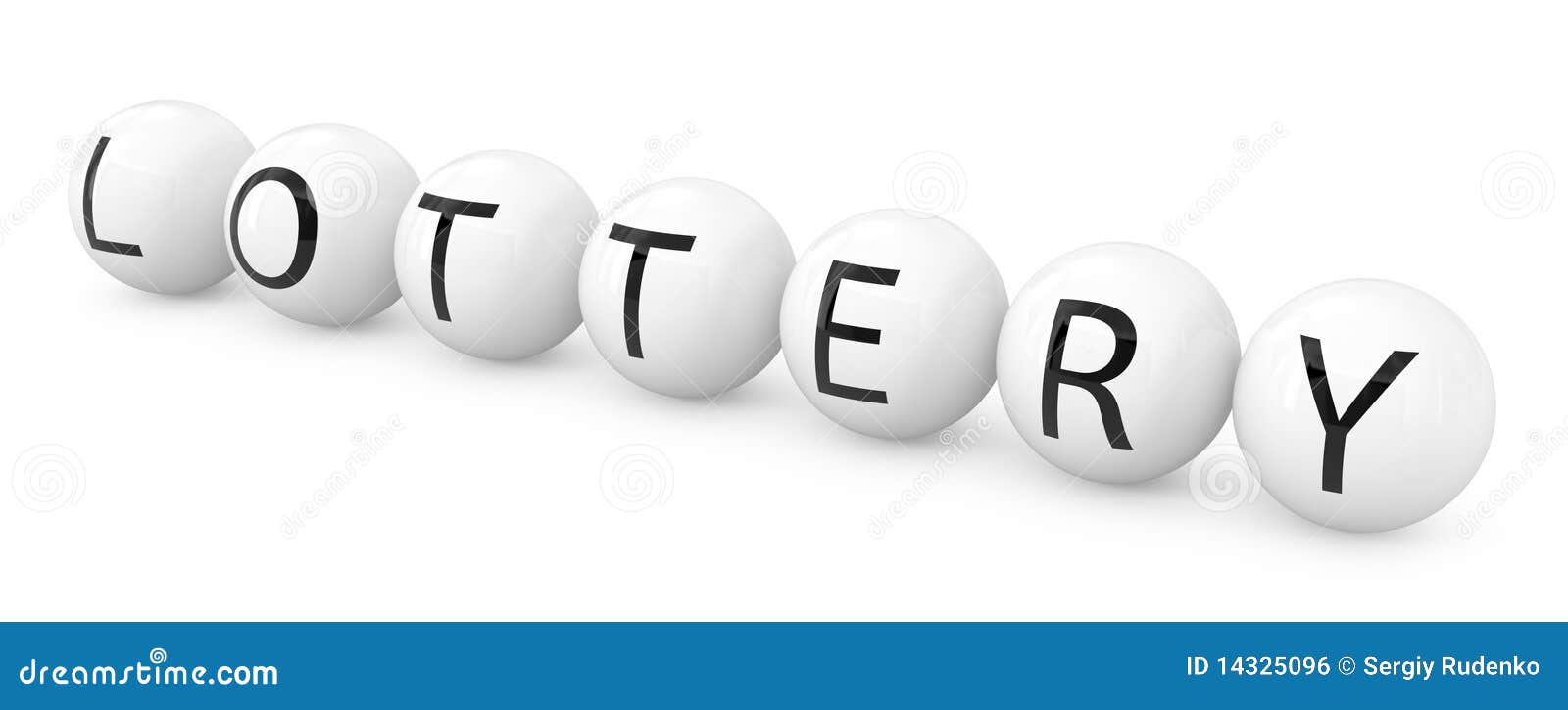 Sete esferas da lotaria ilustração stock. Ilustração de moeda - 14325096