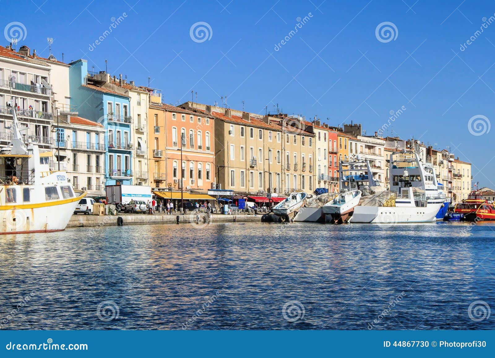 Sete, Languedoc-Roussillon, Au Sud Des Frances Image éditorial - Image ...