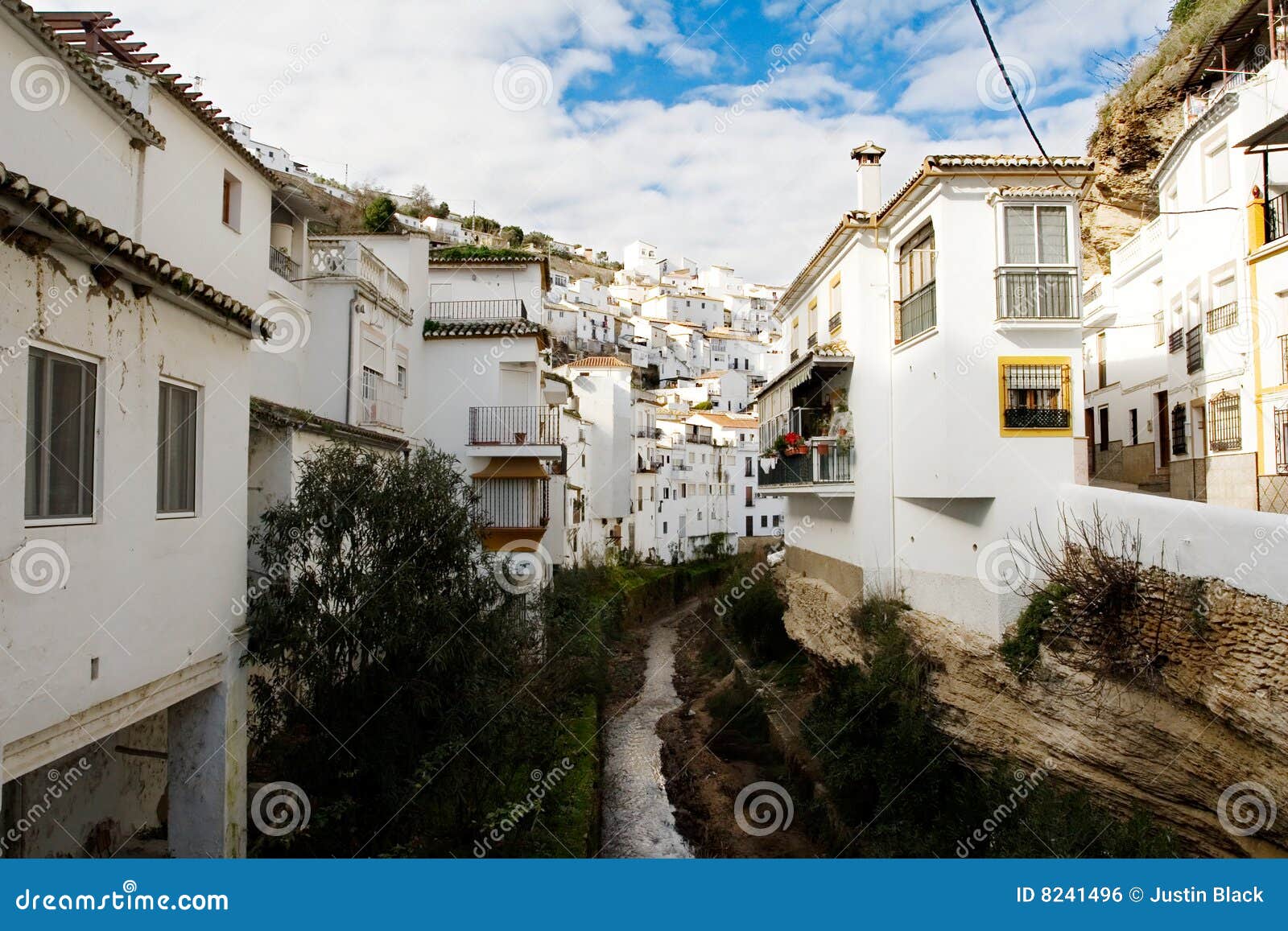 Setenil De Las Bodegas, Spain Stock Photo - Image of river, tourism ...
