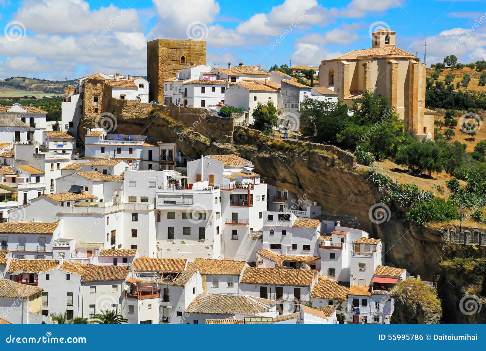 Setenil De Las Bodegas (Spain) Stock Photo - Image of cadiz, village ...