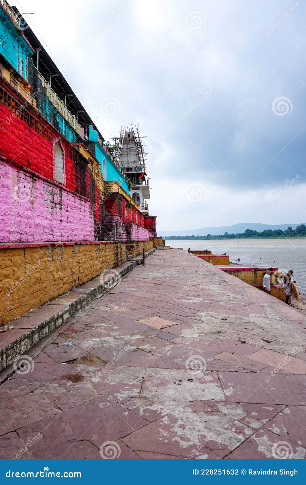 Sethani Ghat, Hosangabaad stock photo. Image of wall - 228251632