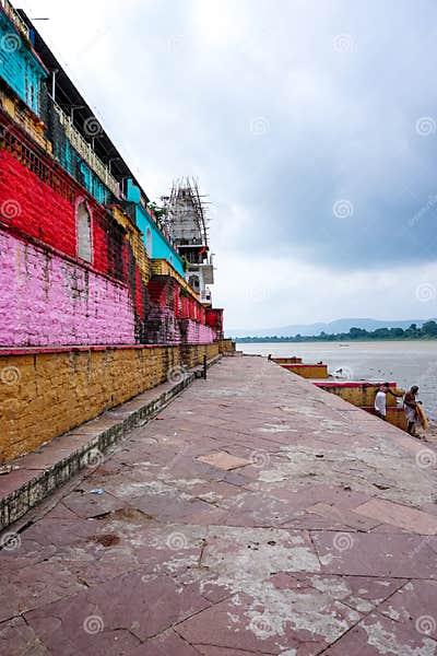 Sethani Ghat, Hosangabaad stock photo. Image of wall - 228251632