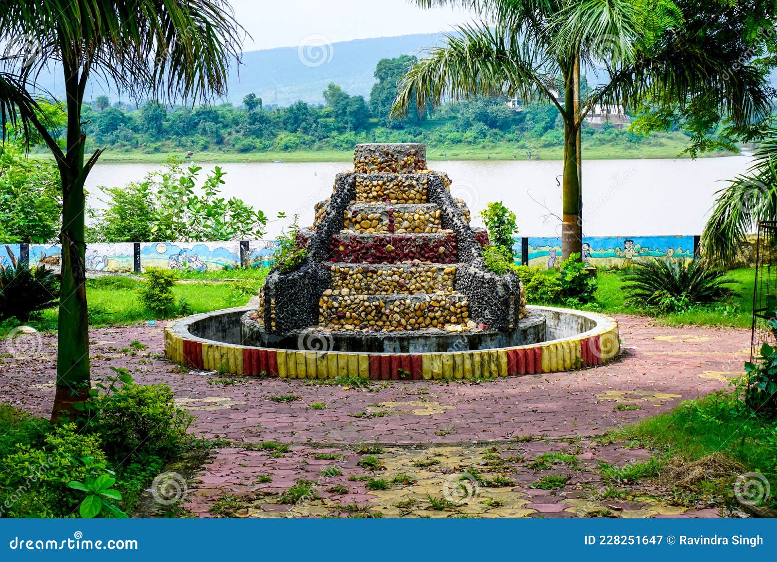 Sethani Ghat, Hosangabaad stock image. Image of building - 228251647