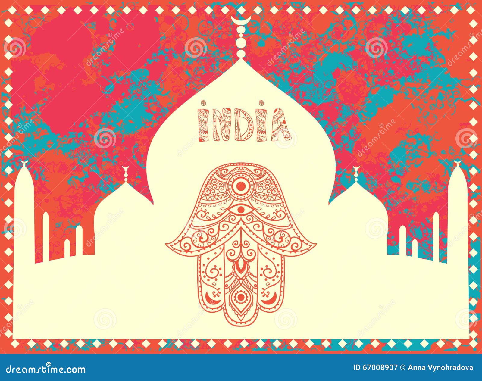 SetIndia stock vector. Illustration of charm, ornament - 67008907