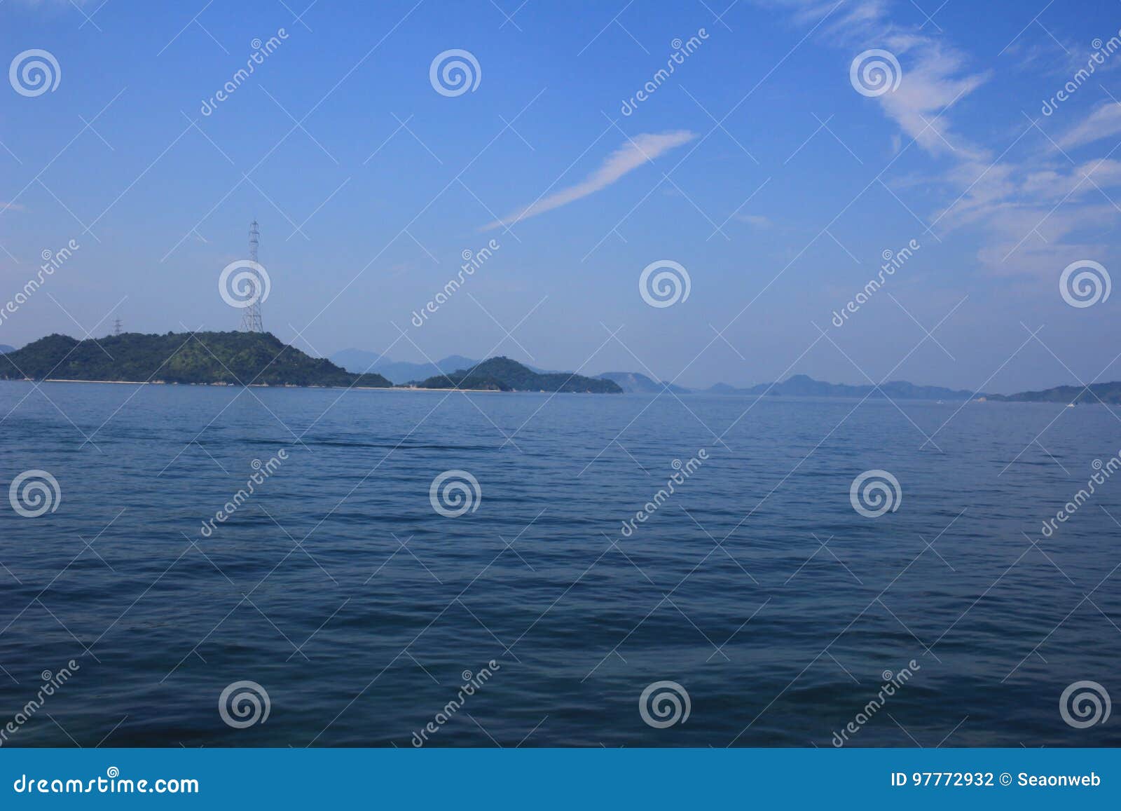 The Seto Inland Sea at Japan Stock Photo - Image of tomonoura ...