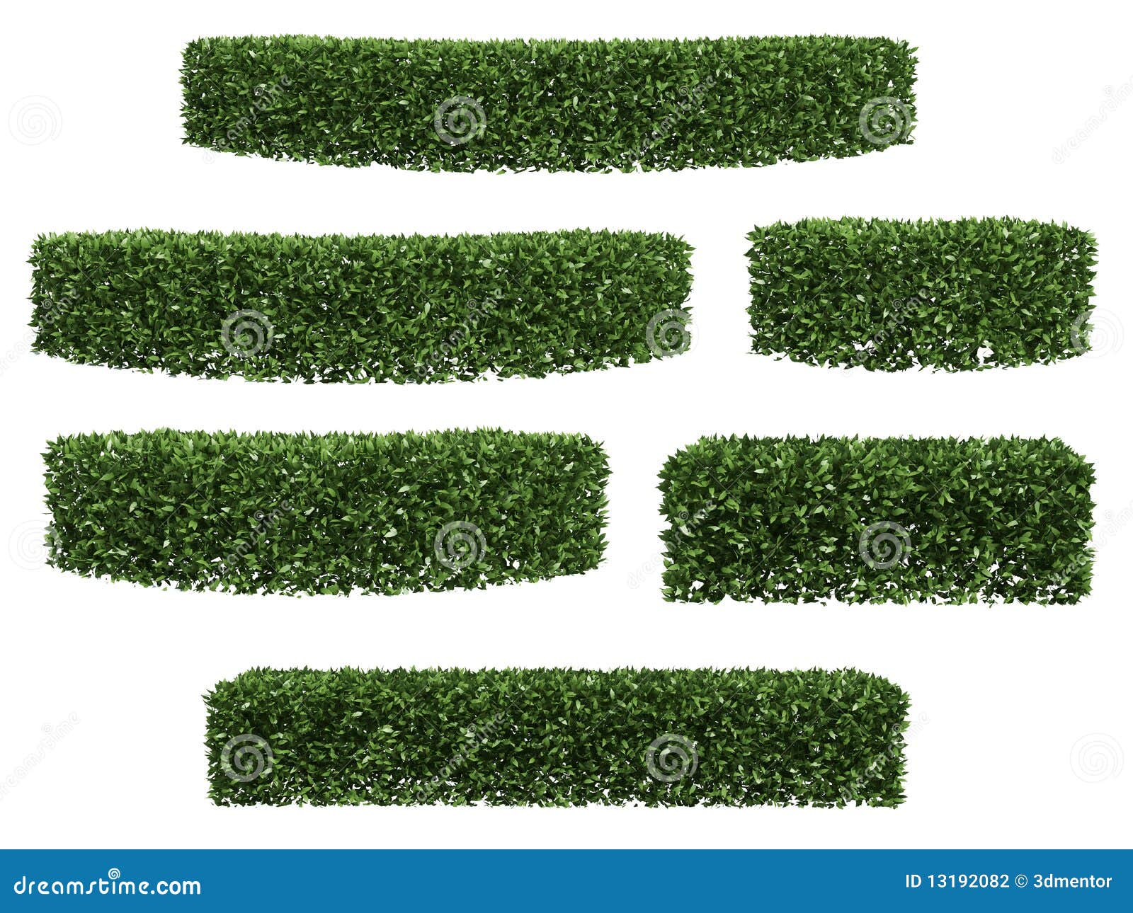 Seto verde stock de ilustración. Ilustración de cubo - 13192082