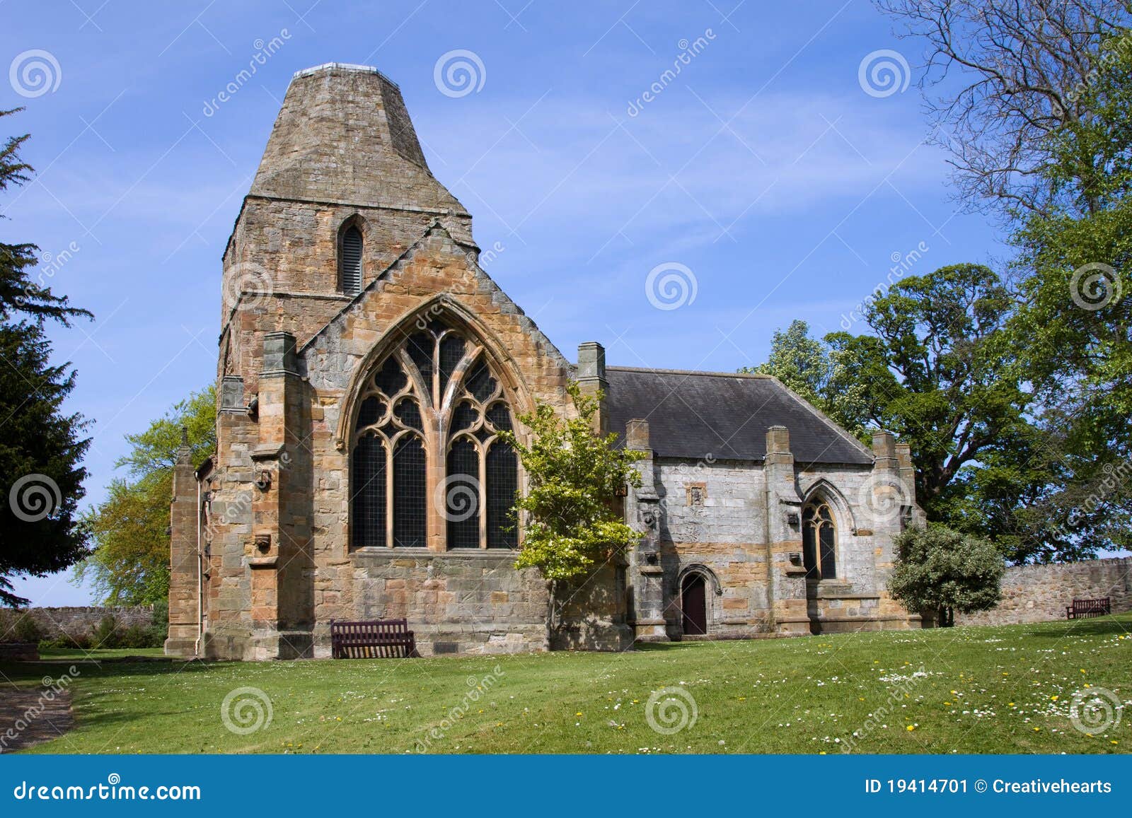 Seton Collegiate Church, Edinburgh, Scotland Stock Image - Image of ...