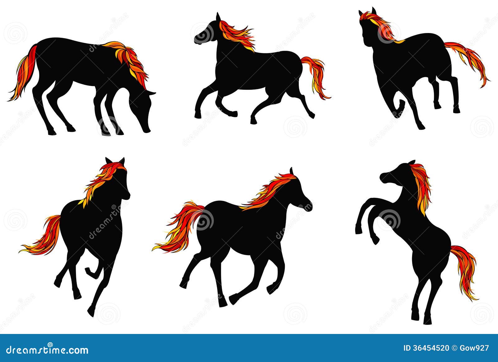 Silhouette Fire Hose Holding Wall Cartoon Vector | CartoonDealer.com ...