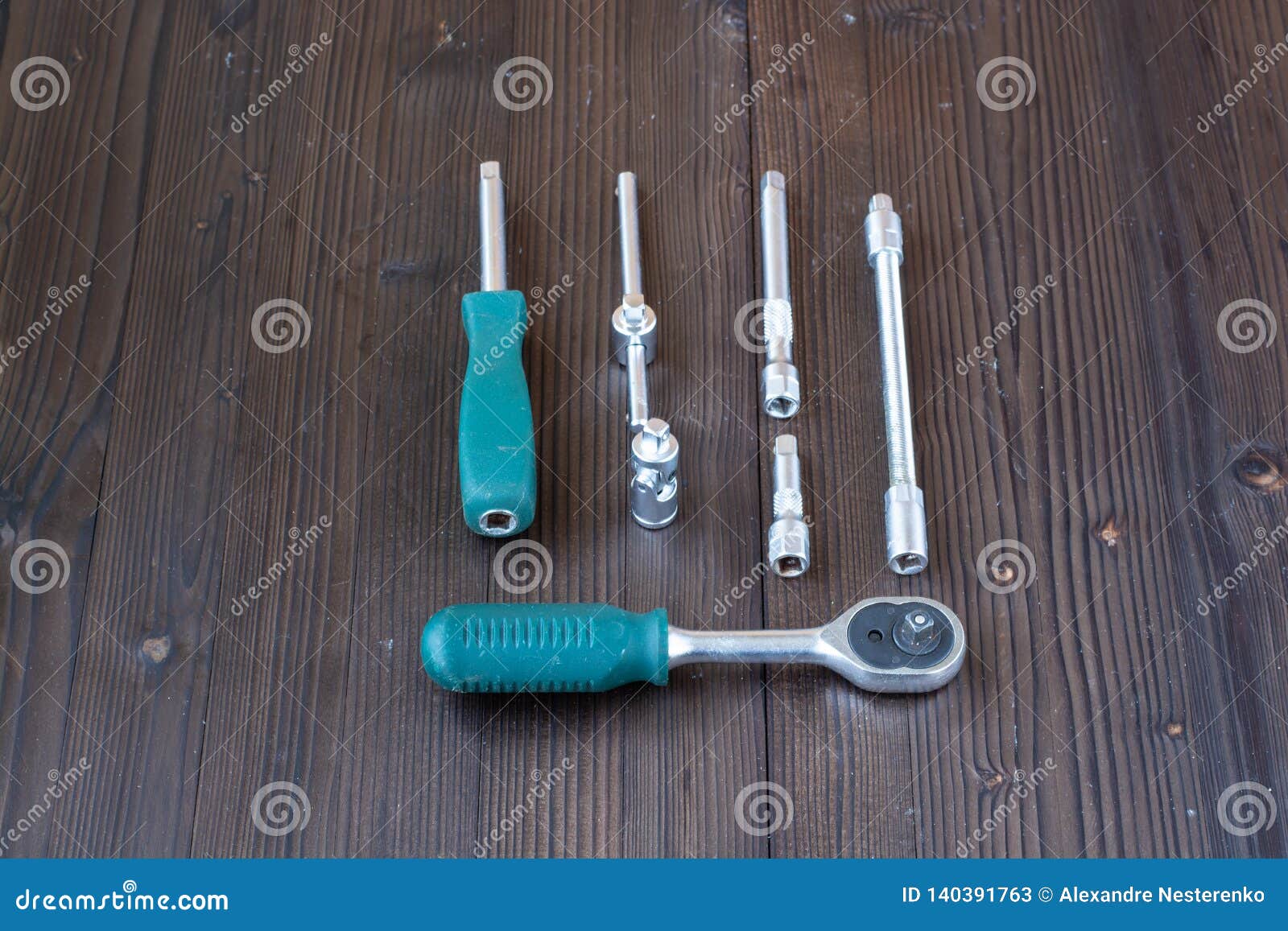 Sets of Various Tools for Performing Numerous Works Stock Image - Image ...
