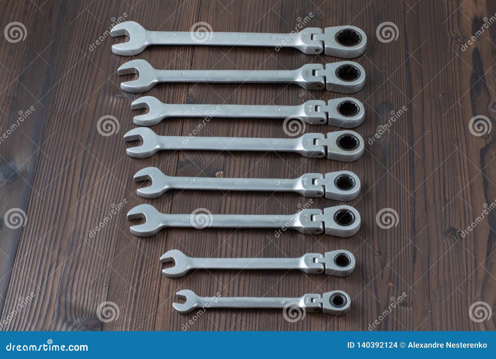Sets of Various Tools for Performing Numerous Works Stock Photo - Image ...