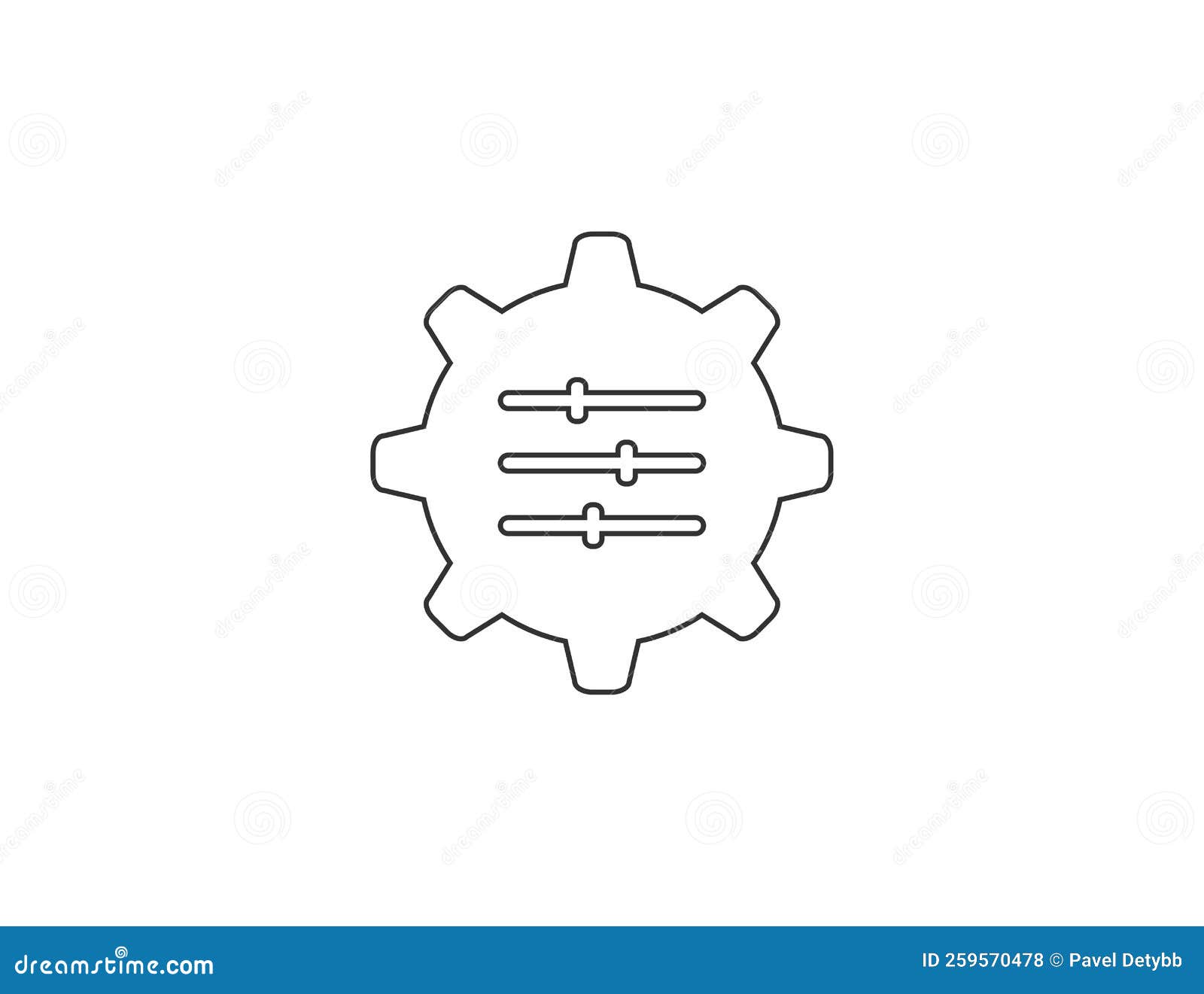 Setting, Adaptation, Change Icon. Vector Illustration. Stock Vector ...