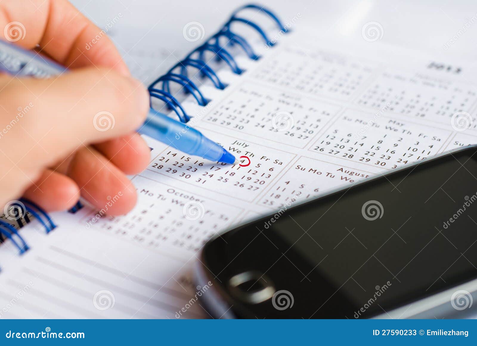 Setting a date stock image. Image of schedule, time, mark - 27590233