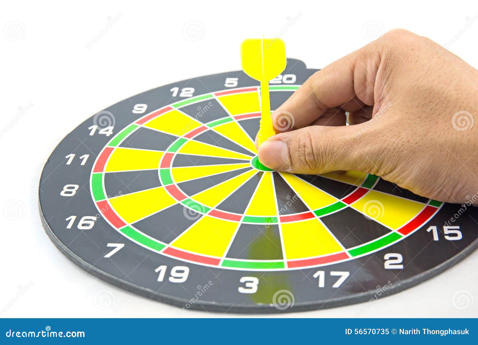 Setting Goal or Accurate Planning Stock Image - Image of game, holding ...