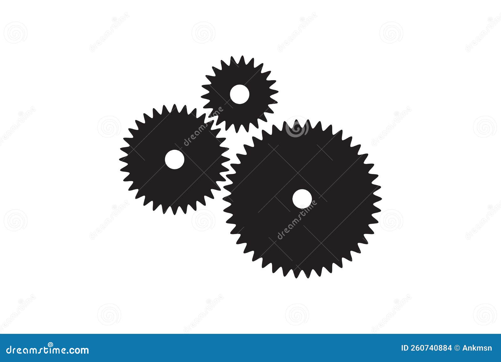 Setting Icon Vector with Work Cog Gear Element. Cogweel Mechanism ...