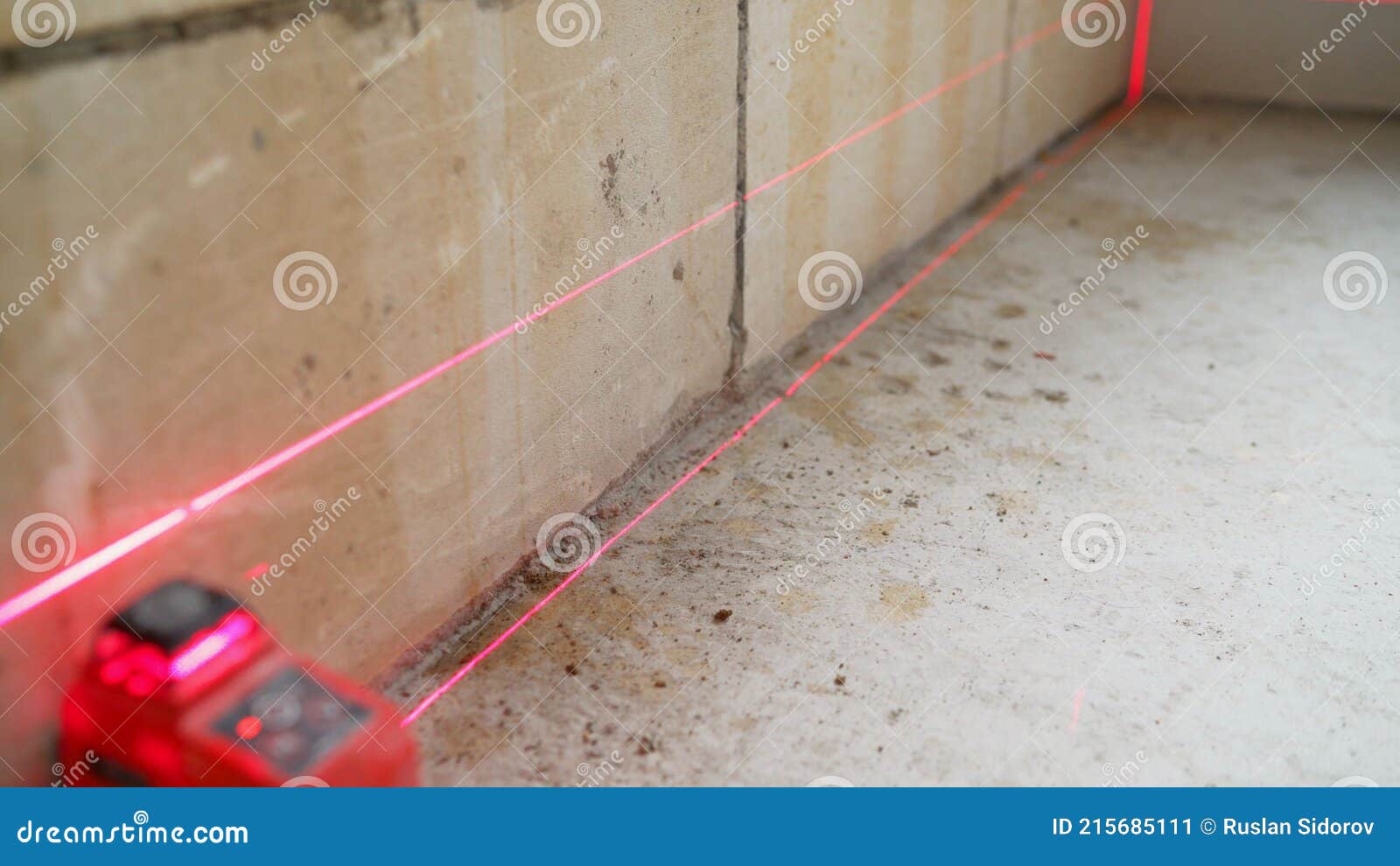 Close-up of Modern Engineering Device Set on the Floor, Installation of ...