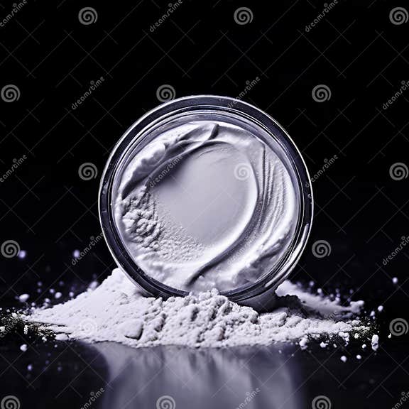 Setting Powder a Translucent Powder that Sets Makeup in Placean Stock ...