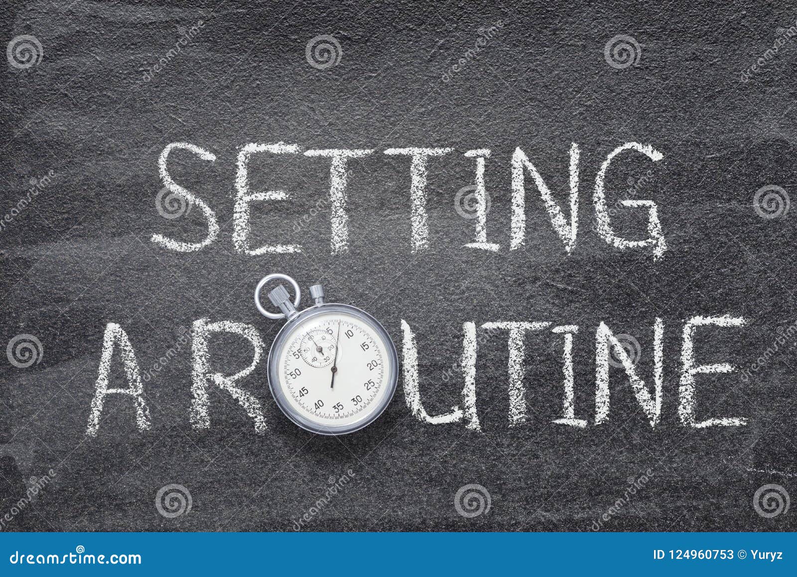 Setting a routine watch stock image. Image of precise - 124960753