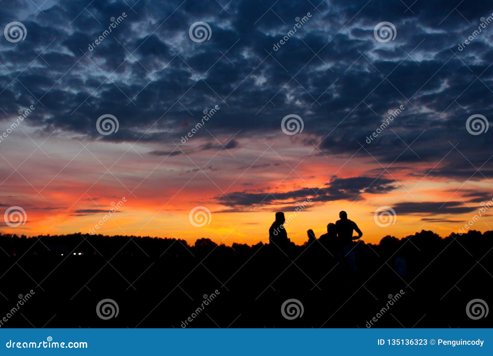 Sunset sky landscape stock image. Image of landscape - 135136323
