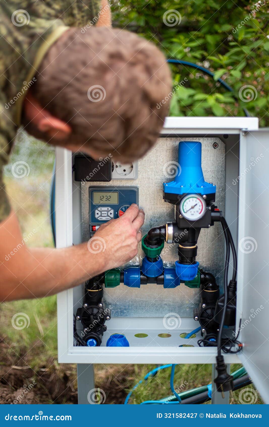 Setting Up an Automatic Water Supply System for Drip Irrigation. the ...