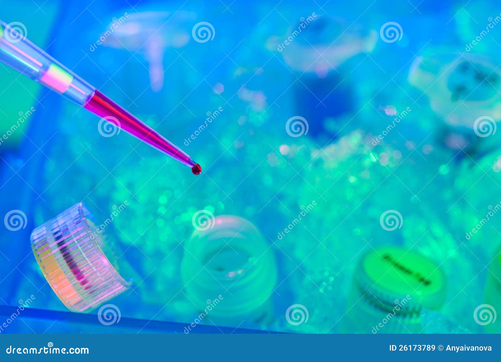 Setting up PCR master mix stock image. Image of colorful - 26173789