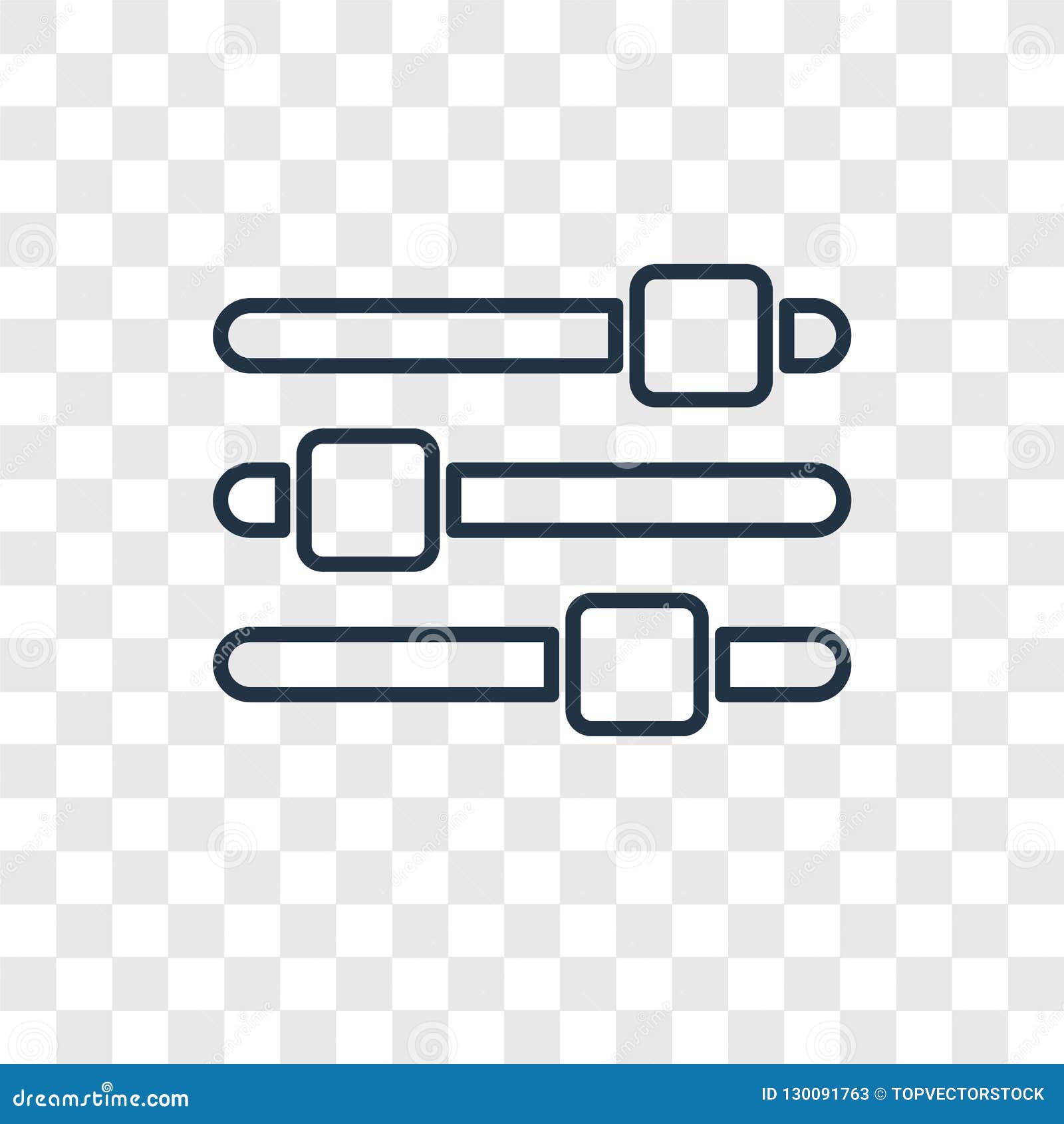 Settings Bars Icon Vector. Trendy Flat Settings Bars Icon From Ultimate ...