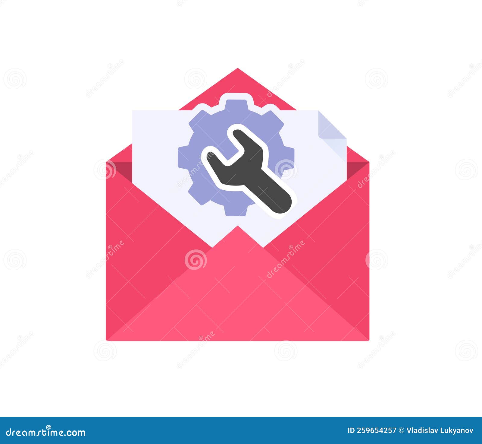 Mail Setup Icon. Element Of Sosial Media Network Icon For Mobile ...