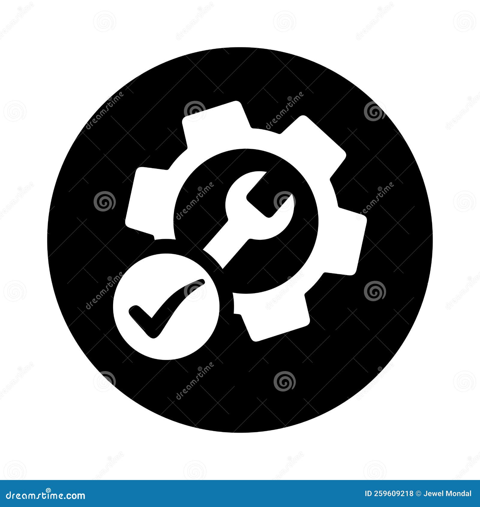Settings, Configuration, Setting Icon. Black Vector Design Stock ...