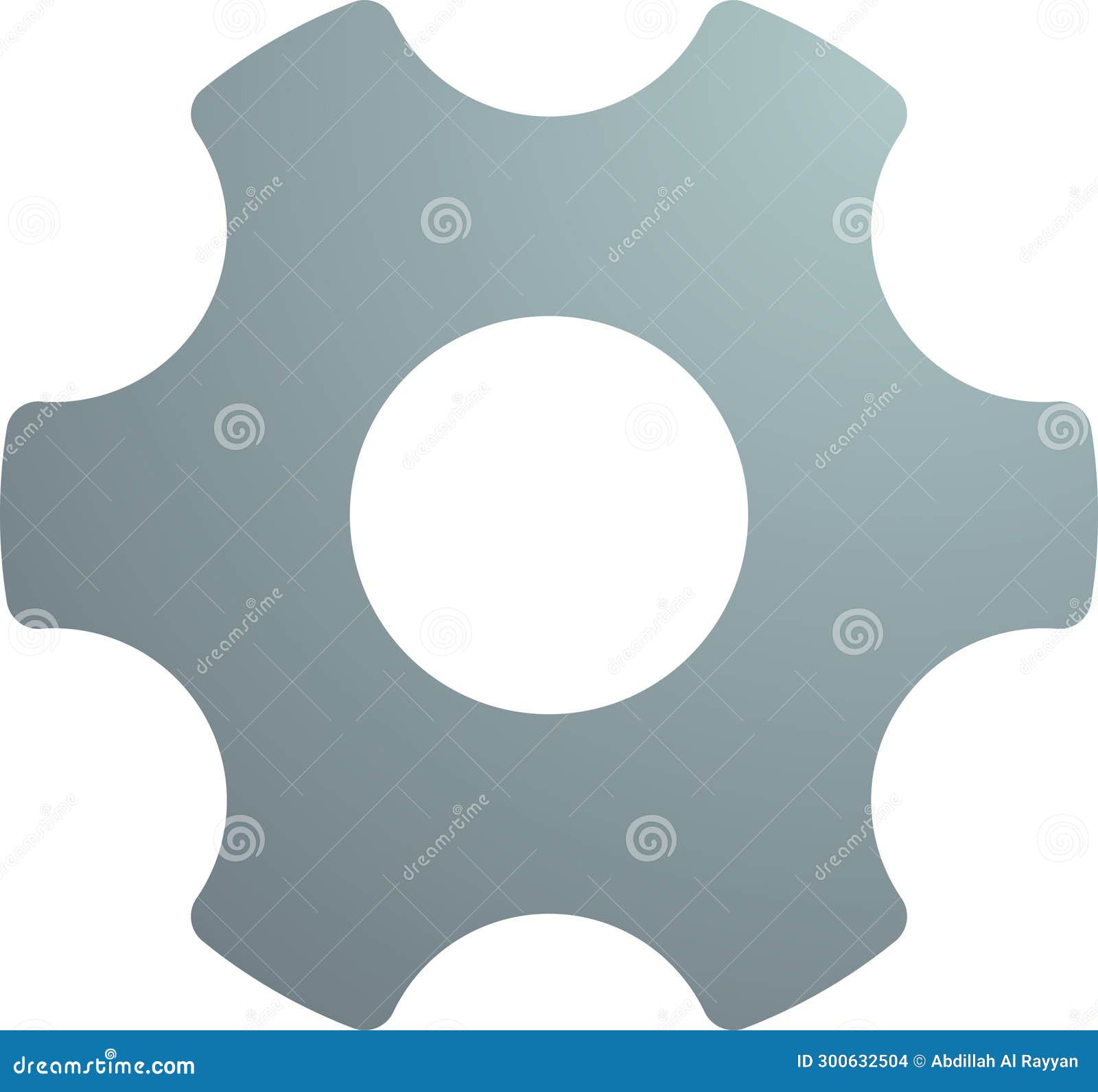 Settings Gear Icon, Vector, Flat, Gradient, Color, Illustration, Art ...