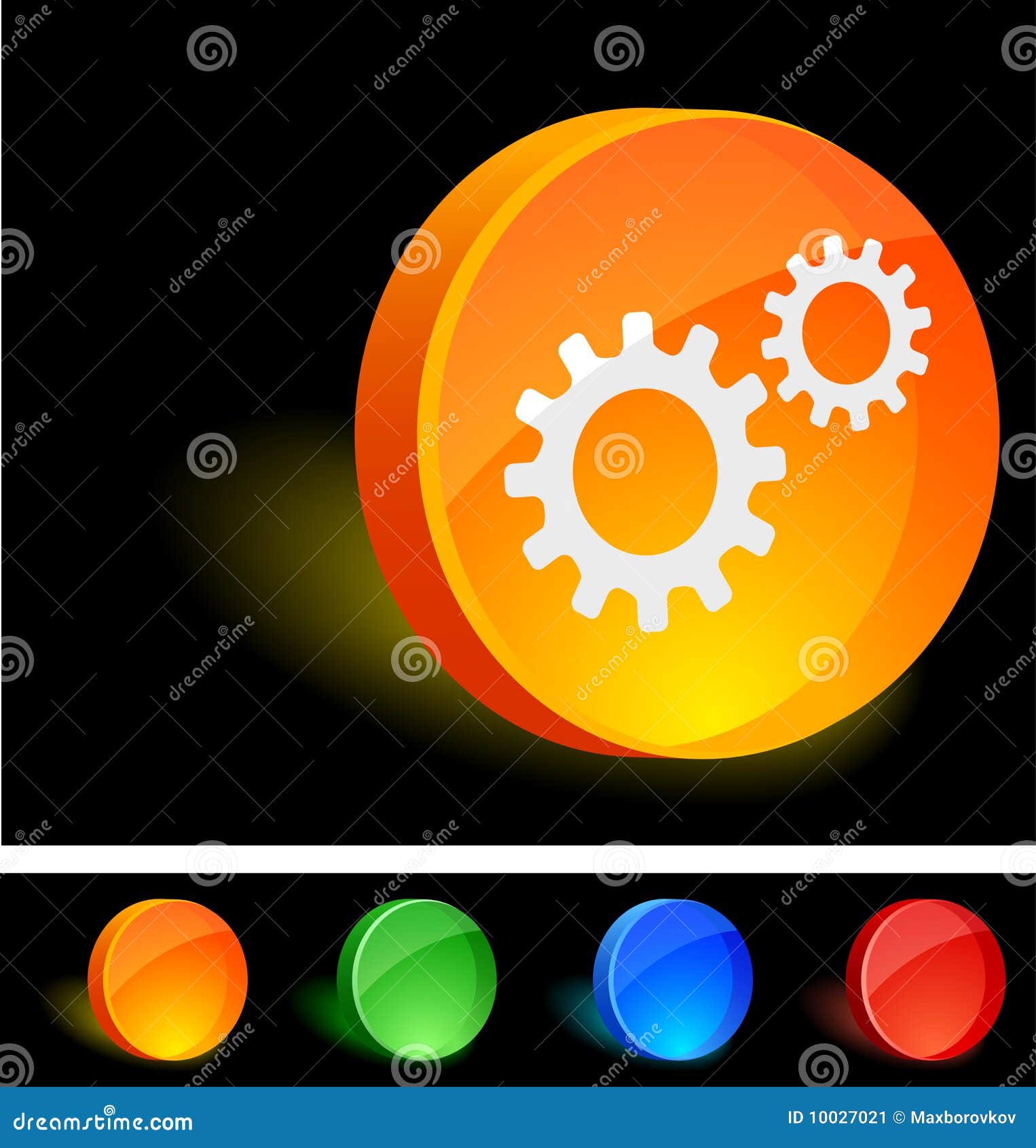 Settings Icon. Cartoon Vector | CartoonDealer.com #10027021