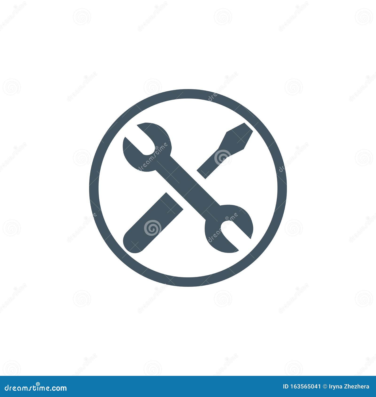 Settings Icon. Flat Illustration of Settings Vector Icon. Settings Sign ...