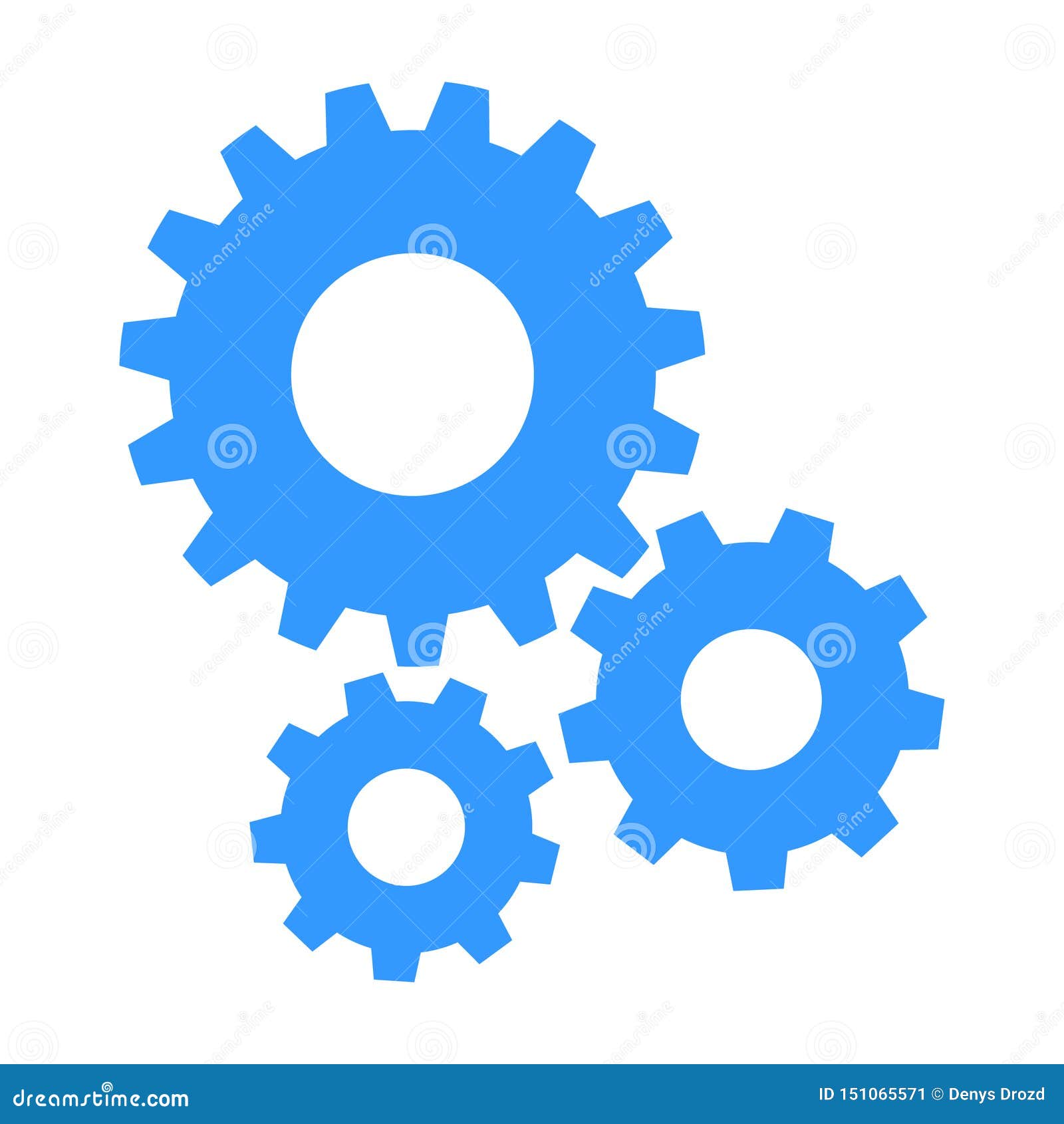 Settings Icon, Gear Icon Vector, Gear Symbol Illustration. for Web ...