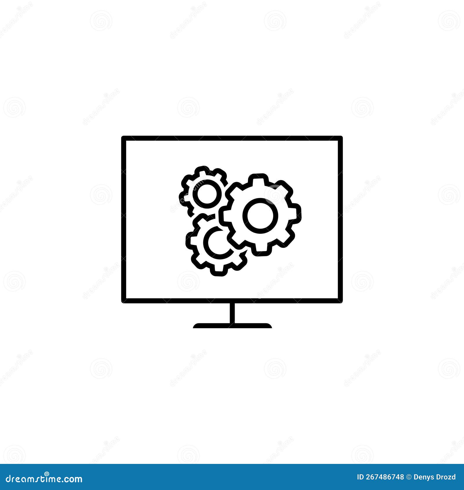 Settings Icon Vector. Options Illustration Sign. Adjustment Symbol ...